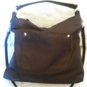 Bags | Talbots Nylon Slouch Shoulder | Poshmark